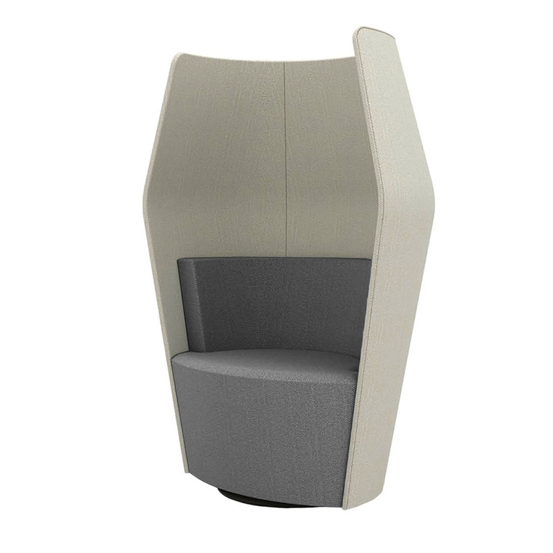 Used Haworth Peek & Boo Highback Swivel Privacy Chair | Lounge Chairs ...