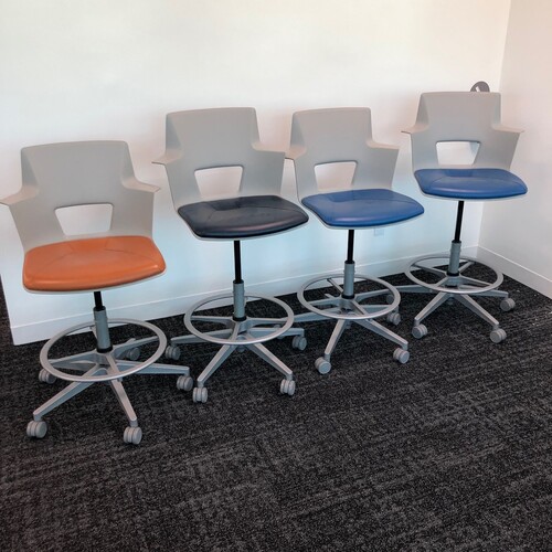 Used Steelcase Turnstone 'Shortcut' Five Star Stool | Stool | San ...